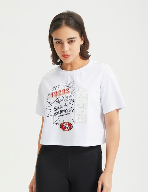 Playera deportiva para fútbol americano Pro Standard San Francisco ...