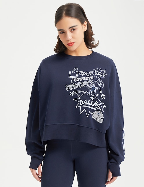 Sudadera Pro Standard Dallas Cowboys para mujer 1