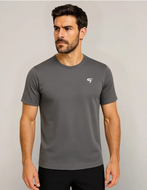 Playera deportiva para correr Squadra para hombre 1