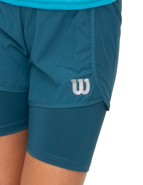 Short con malla Wilson para entrenamiento mujer 4