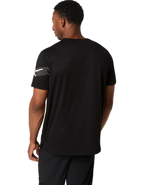 Playera deportiva para correr Asics Icon SS Top de hombre 4