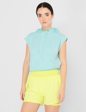 Short calzón de malla integrado X-10 para correr mujer