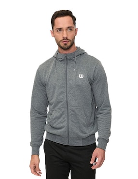 Sudadera Wilson con capucha y bolsa para hombre
